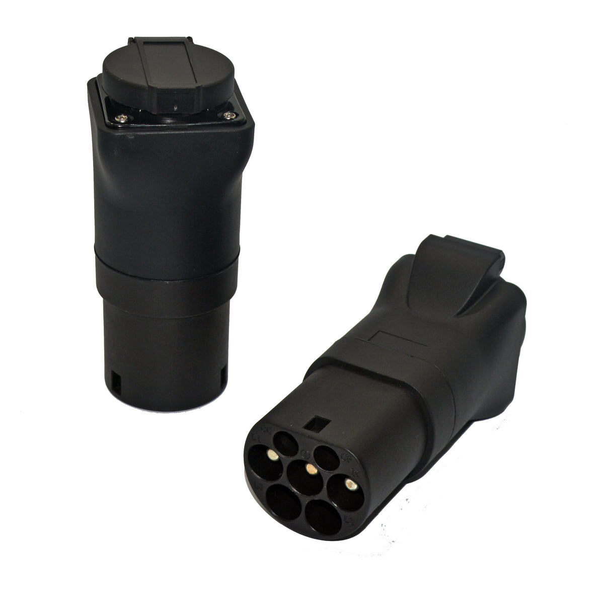 Noeifevo C2 Typ2 Stecker auf Schukosteckdose Adapter, 16A 1 Phase EV A ...